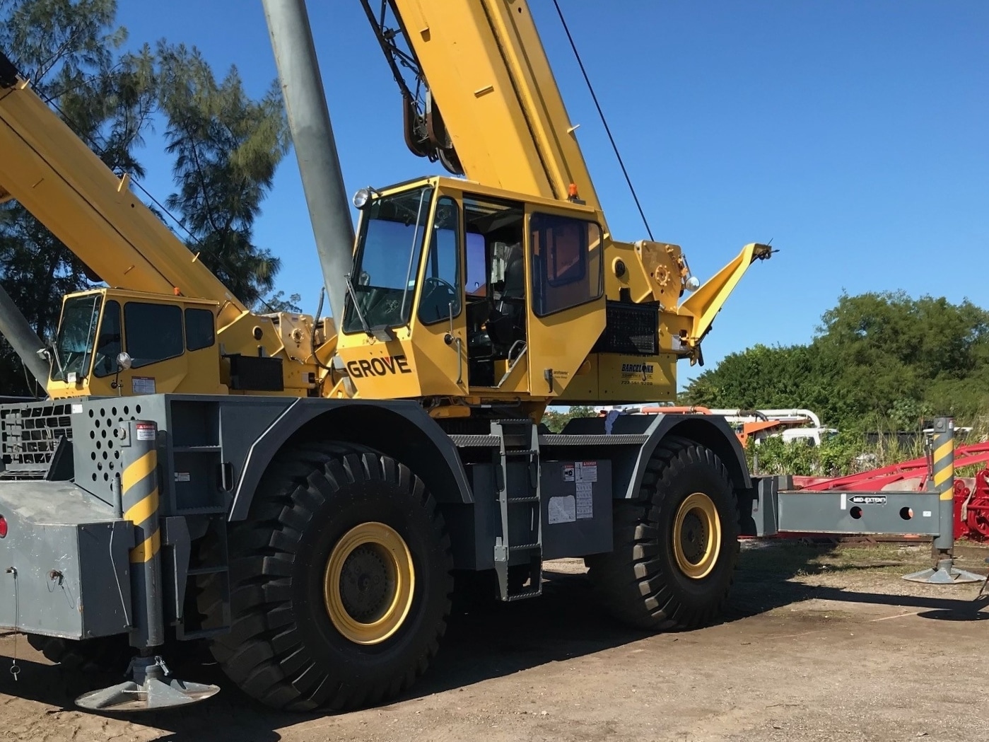 2008 GROVE RT-890E #1896 | Crane Sales | New and Used Cranes for Sale ...