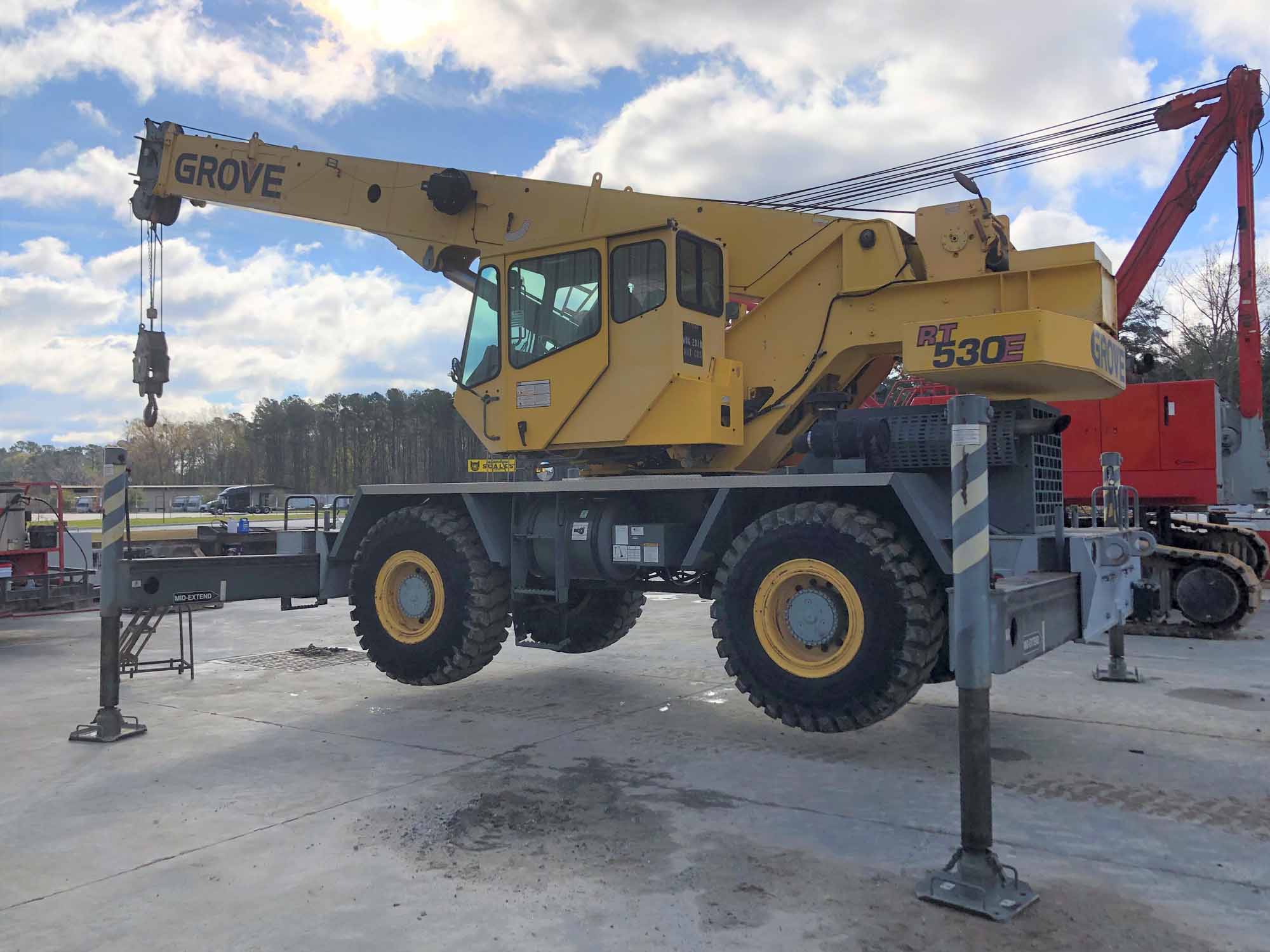 2003 GROVE RT-530E #1908 | Rough Terrain Cranes | Cranes for Sale ...
