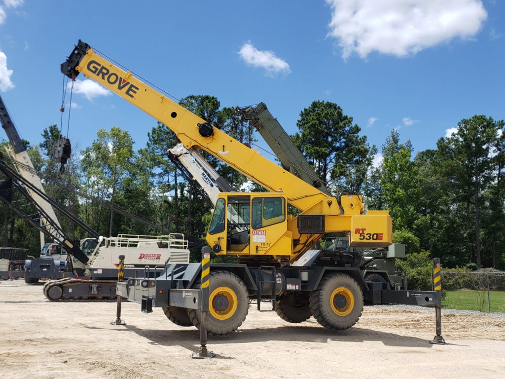 2006 GROVE RT-530E #1927 | Rough Terrain Cranes | Cranes for Sale ...