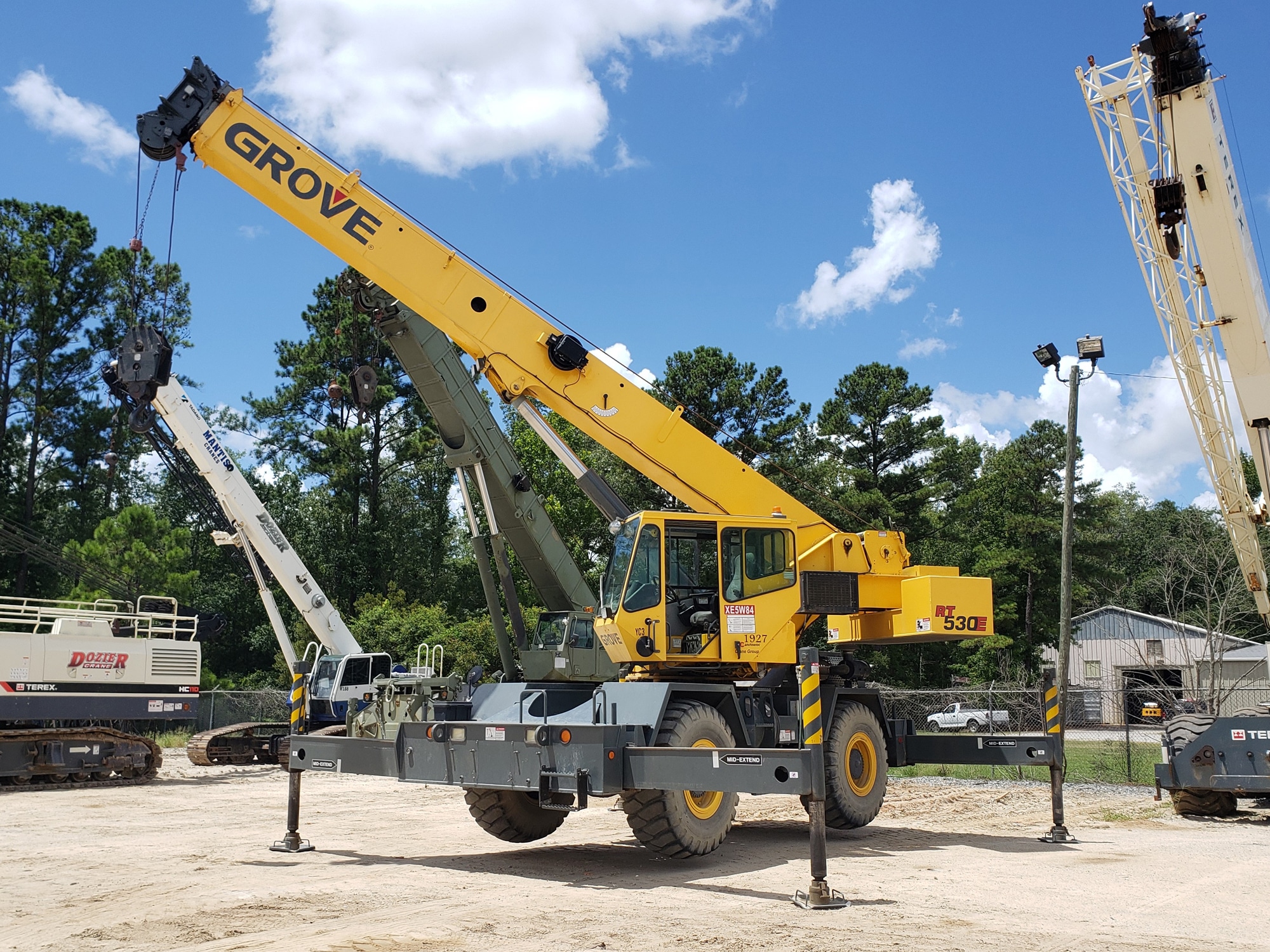 2006 GROVE RT-530E #1927 | Rough Terrain Cranes | Cranes for Sale ...